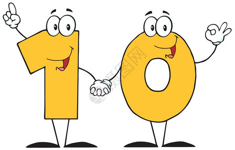 卡通数字10插画图片下载-正版图片303952852-摄图网