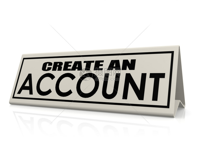创建账户图像使用hires提供的艺术作品可用于任何图形设计创建一个账户高清图片下载-正版图片304083080-摄图网