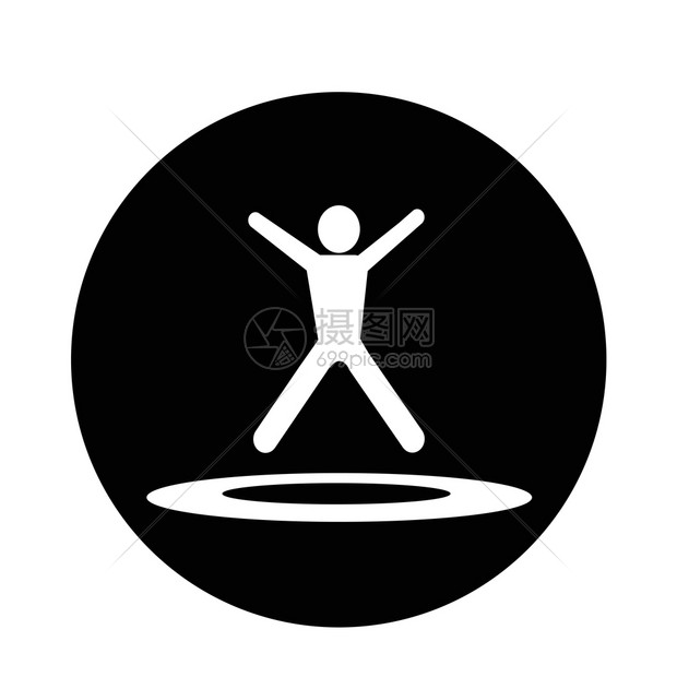 跳跃轨迹图标高清图片下载-正版图片304319074-摄图网