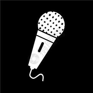 麦克风简笔画图片_麦克风简笔画素材图片大全_摄图网