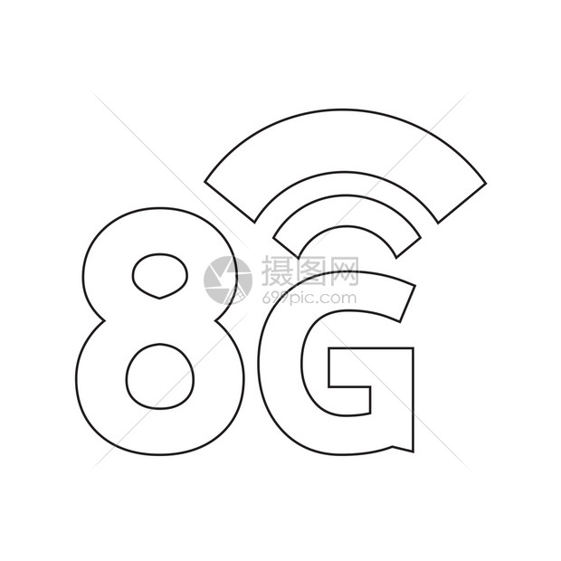 8G无线Wifi图标高清图片下载-正版图片304342135-摄图网