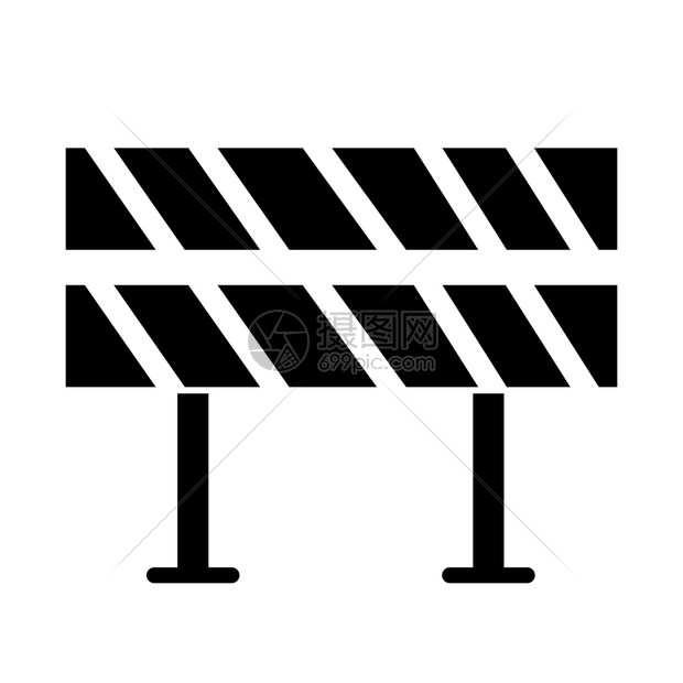 路障图标高清图片下载-正版图片304342163-摄图网