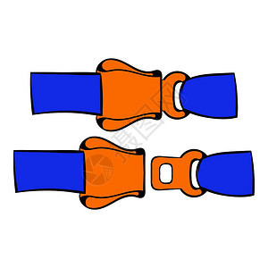 汽车飞机安全带矢量说明图插画图片下载-正版图片305340490-摄图网