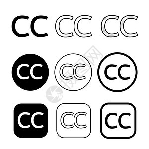 CC图标高清图片下载-正版图片304318969-摄图网