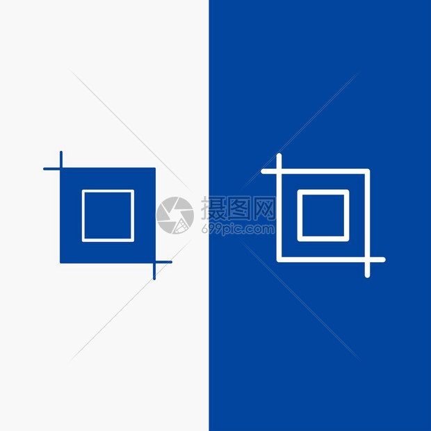 GlyphSolid蓝标和Glyph蓝标高清图片下载-正版图片306650235-摄图网