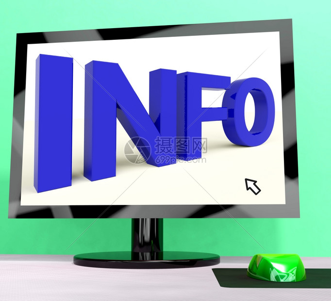 计算机显示的InfoWord在网上获取信息计算机显示的InfoWord在网上获取信息高清图片下载-正版图片306971129-摄图网