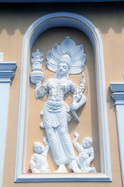 在斯里兰卡Dondra修道院大门的佛像上高清图片下载-正版图片306996817-摄图网