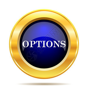 白色背景上的选项图标Internet按钮象征技术特图片素材-正版创意图片307506448-摄图网