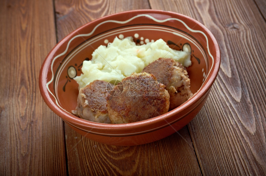 乡村科洛普斯苏格兰colopsScottish牛肉海鲜和洋葱菜土豆高清图片下载-正版图片307514763-摄图网