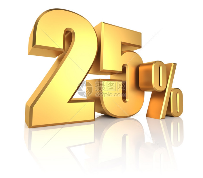 二十五市场3D将25的金属字母加在白色背景和影子上百分图片素材-正版创意图片307580198-摄图网