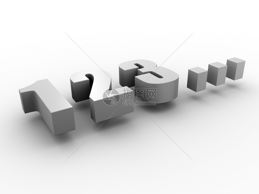 学校数字一二三的图像目第二图片素材-正版创意图片307601345-摄图网