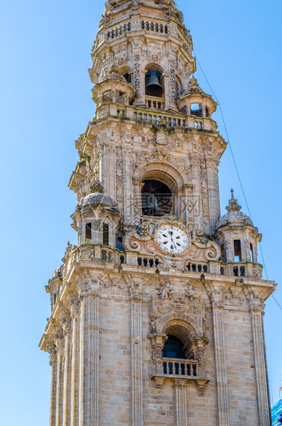 象征西班牙语宗教建筑圣地亚哥德康波斯特拉大教堂西班牙朝圣场所宗教的高清图片下载-正版图片307633720-摄图网