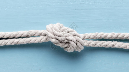 速度户外画高清晰光照白固态绳子和结的白色实状绳子优质照片高清图片下载-正版图片307878340-摄图网