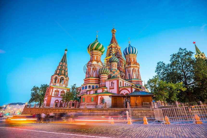 克里姆林宫夜景高清图片下载-正版图片307922728-摄图网