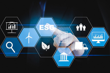 ESG概念作为环图片素材-正版创意图片503239081-摄图网