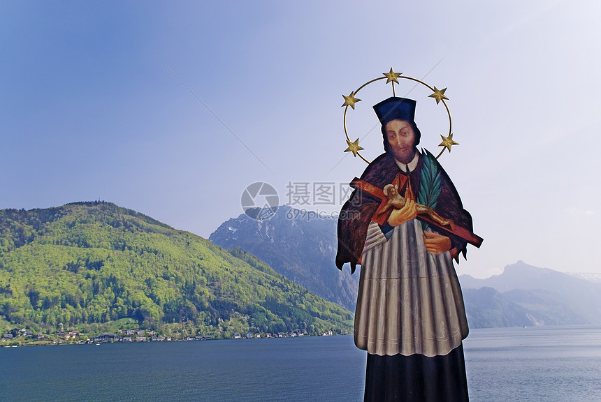 圣雕像金属宗教高清图片下载-正版图片320002276-摄图网