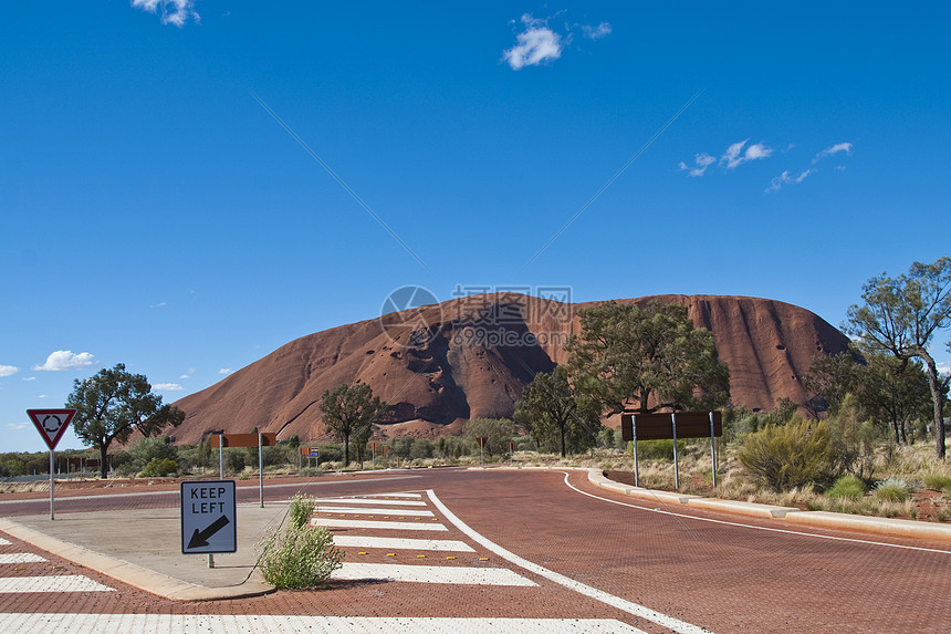 澳大利亚内陆地区 北领地 澳大利亚旅行自然风景风光天空衬套田园蓝色太阳阳光高清图片下载-正版图片320240084-摄图网