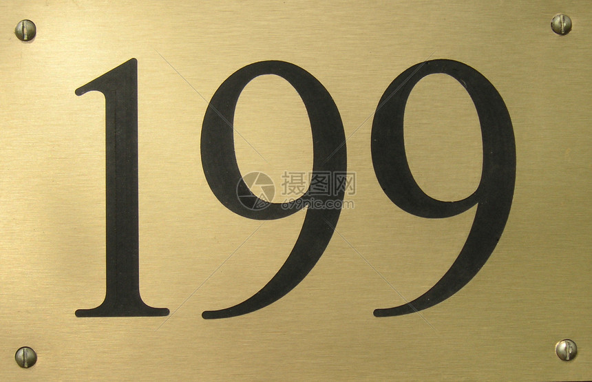 车牌号199铜牌高清图片下载-正版图片320273094-摄图网