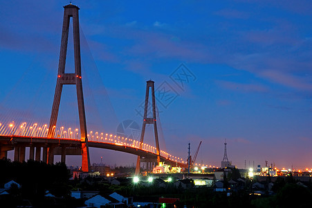 Xupu桥 上海天空通道远景两极风景天际城市地标电缆顶峰高清图片下载-正版图片320309887-摄图网