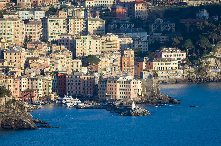Camogli 全景 2高清图片下载-正版图片320331564-摄图网