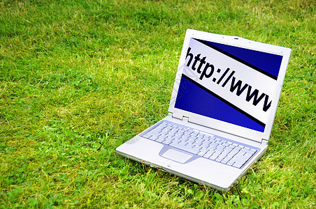 互联网概念笔记本电脑冲浪绿色网络自由展示蓝色生态局域网高清图片下载-正版图片320339469-摄图网