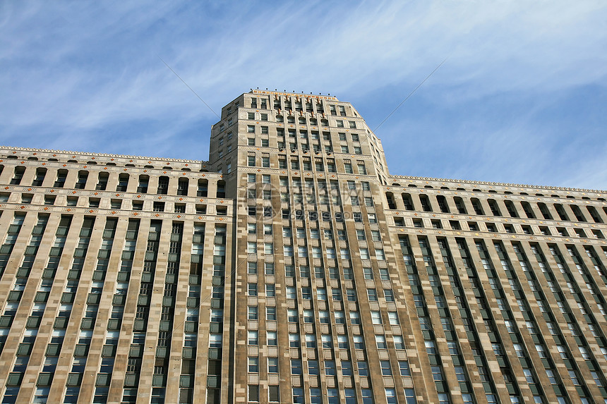 芝加哥高楼大楼的高层建筑场景摩天大楼旅游办公室码头明信片建筑学吸引力反射天空高清图片下载-正版图片320366134-摄图网