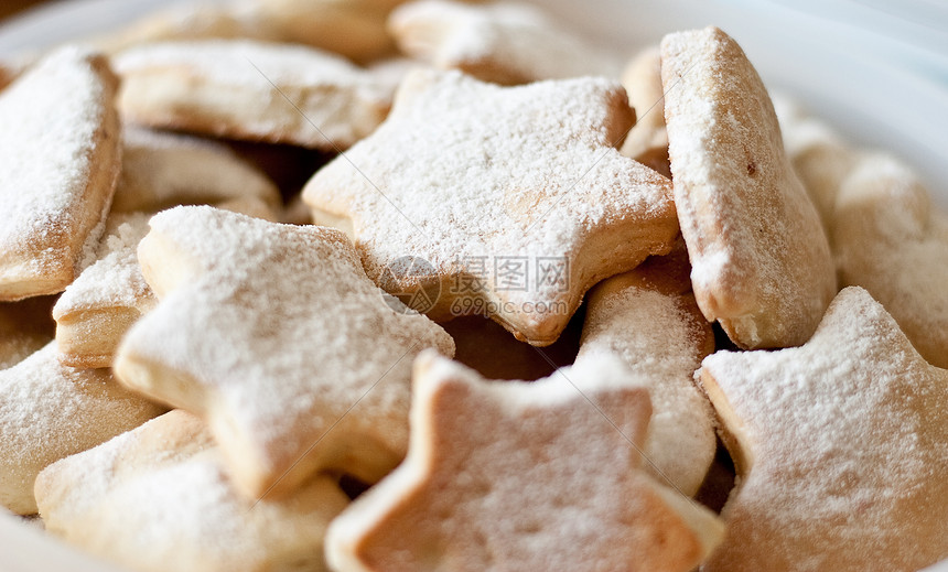 Cookies 饼干甜点工艺粉状食物粉末香草糖果传统白色团体高清图片下载-正版图片320383616-摄图网