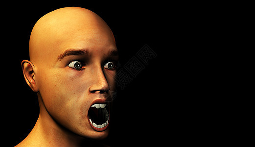 震惊的男性脸孔惊愕情感概念创伤惊喜鼻子情绪化男人眼睛牙齿高清图片下载-正版图片320298723-摄图网