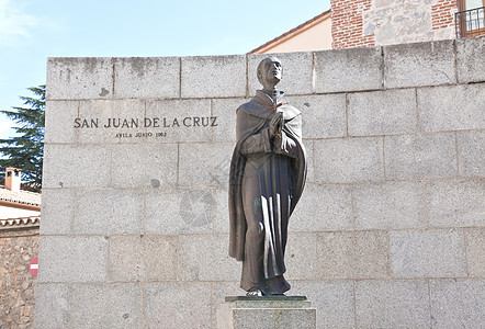 圣特雷萨雕像在阿维拉高清图片下载-正版图片320410269-摄图网