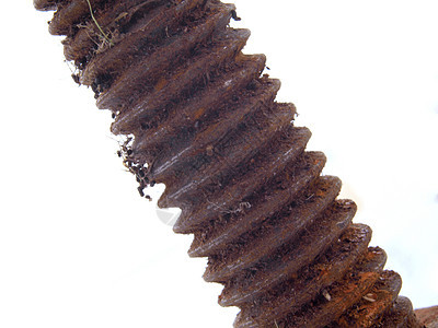 金属生锈背景上旧螺丝的特写高清图片下载-正版图片502591551-摄图网