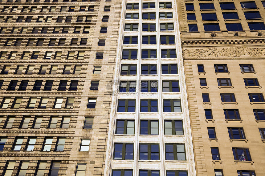 芝加哥历史古建筑窗户办公楼市中心风光都市城市生活建筑学历史性建筑城市高清图片下载-正版图片320425820-摄图网
