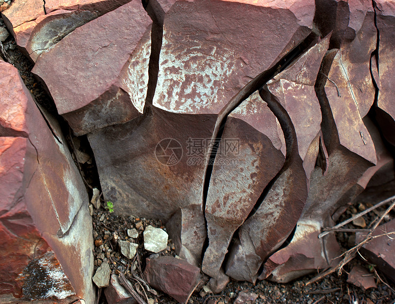石石头交响乐岩石红色石头水平卵石高清图片下载-正版图片320544472-摄图网