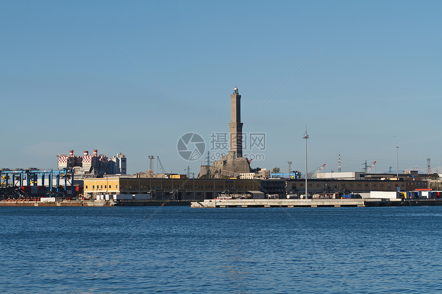 Lanterna - 热那亚灯塔高清图片下载-正版图片320661479-摄图网