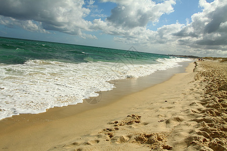 澳大利亚Perth海滩市中心天气公园路线蓝色摩天大楼棕榈商业海洋太阳高清图片下载-正版图片320699674-摄图网