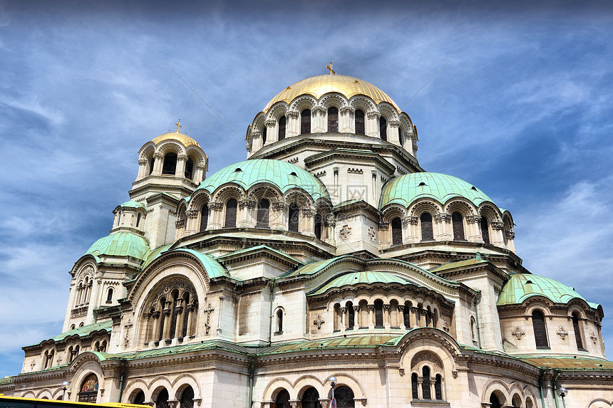 保加利亚索菲亚地标城市旅游旅行建筑首都圆顶教会大教堂建筑学高清图片下载-正版图片320902134-摄图网