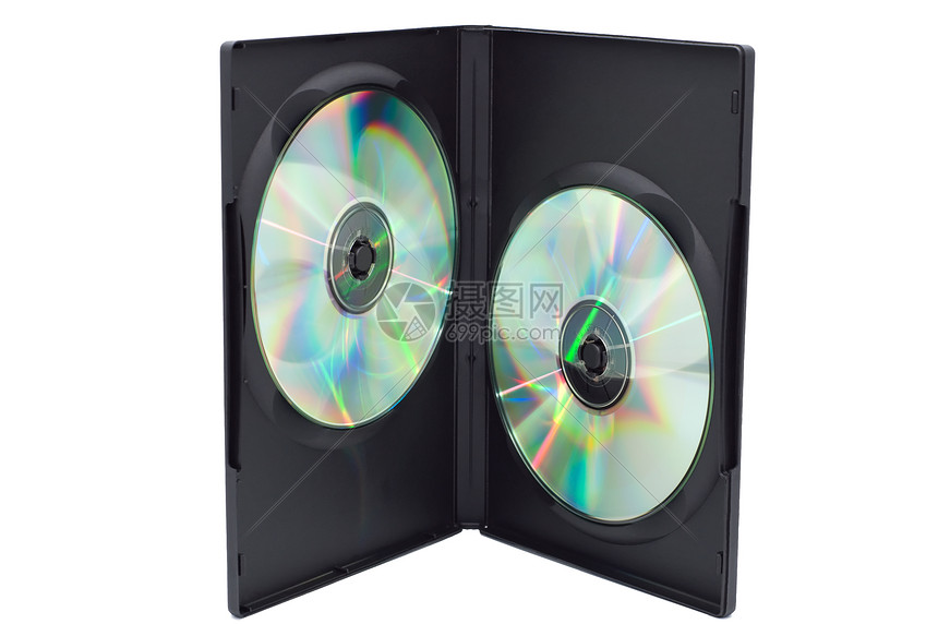 打开框 在白色背景上隔离磁盘音乐数据娱乐技术产品燃烧袖珍光盘视频塑料高清图片下载-正版图片320969802-摄图网