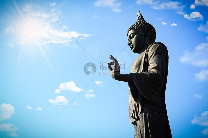 泰国漫走佛佛像雕塑扫管天空文化教会太阳纪念碑宗教雕像场景高清图片下载-正版图片321075296-摄图网