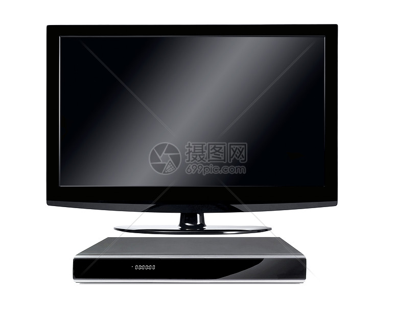 带 DVD 播放机的现代LCD LCD TVD高清图片下载-正版图片321148720-摄图网