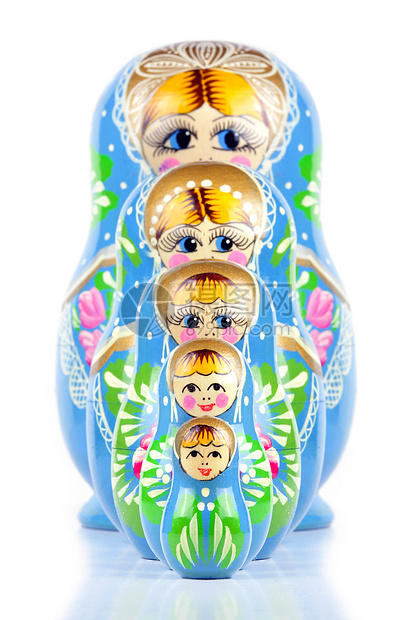 Matrioska 俄罗斯玩偶塑像家庭矩阵母亲纪念品生长娃娃头巾工艺收藏高清图片下载-正版图片321223783-摄图网