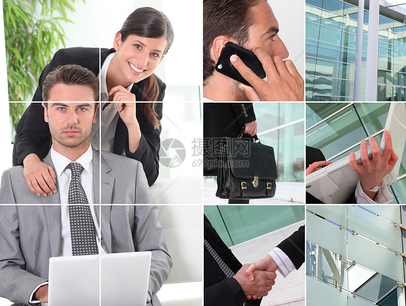 在办公室工作的人的简况高清图片下载-正版图片321248983-摄图网