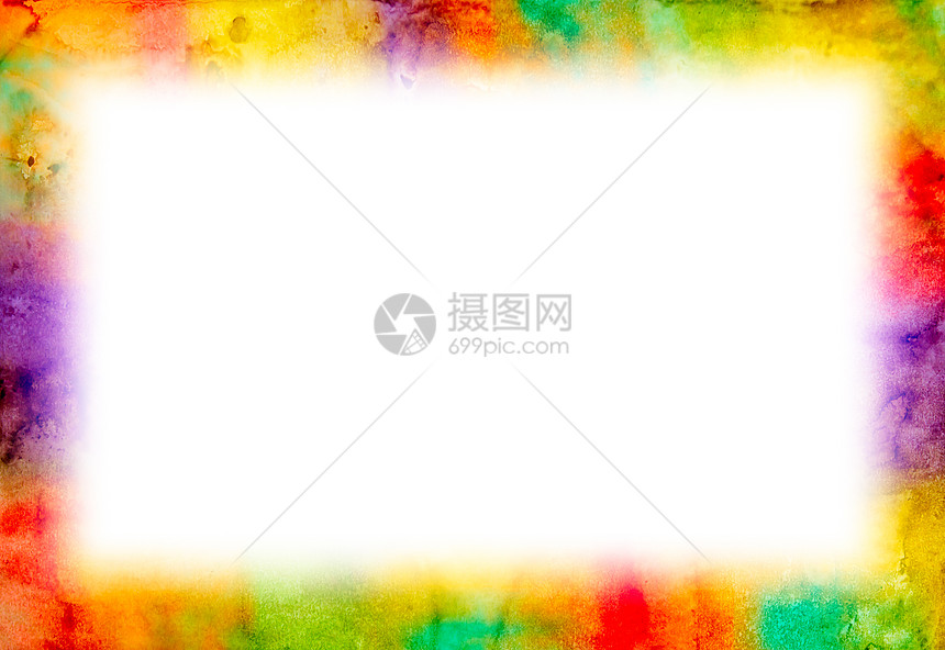 重水彩色边框高清图片下载-正版图片321292672-摄图网