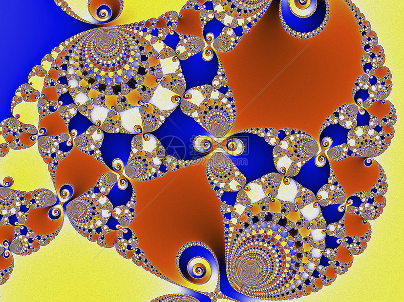 分形计算机几何学螺旋图像数学插图电脑图形高清图片下载-正版图片321400878-摄图网