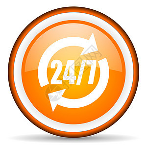 24小时开放工作商业时间服务白色店铺购物广告标签红色高清图片下载-正版图片320554204-摄图网