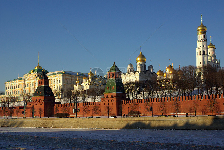 莫斯科克里姆林宫 俄罗斯风景建筑地标城市建筑学场景市中心历史观光假期高清图片下载-正版图片321510416-摄图网