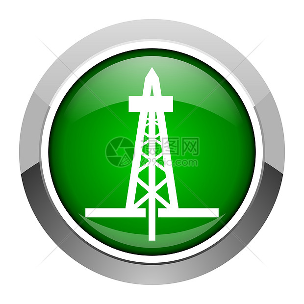 钻井图标勘探钻头按钮汽油互联网网络力量活力炼油厂平台高清图片下载-正版图片321664014-摄图网