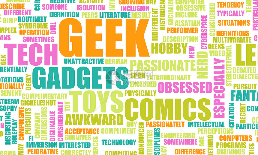 Geek 文化电影失败者科幻技术爱好流行音乐玩具笨蛋扮演电脑高清图片下载-正版图片321791300-摄图网