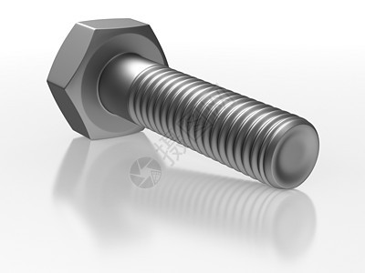 白色背景的 Bolt 孤立的 3D 图像工作工程扳手螺纹维修紧固件机械坚果工具建造高清图片下载-正版图片321847102-摄图网