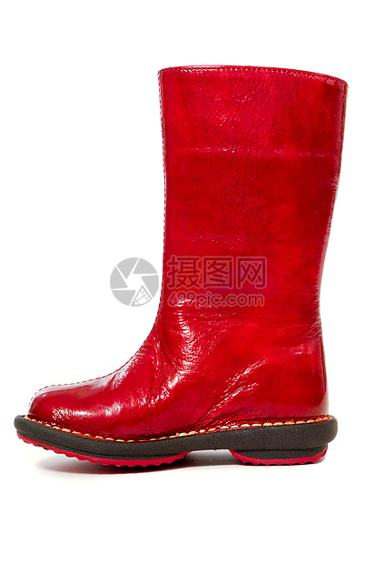 红靴子宏观衣服白色皮革女性鞋类红色童年高清图片下载-正版图片322004211-摄图网