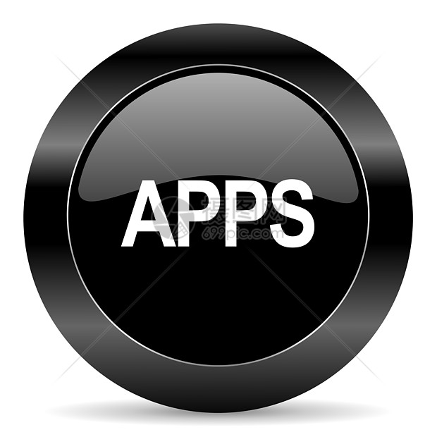 应用图标手机互联网插图电话导航按钮界面技术网络黑色高清图片下载-正版图片322024410-摄图网