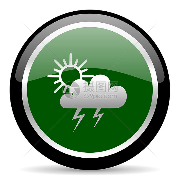 暴雨图标预报预测天气按钮下雨多云网络气氛圆圈温度高清图片下载-正版图片322024824-摄图网